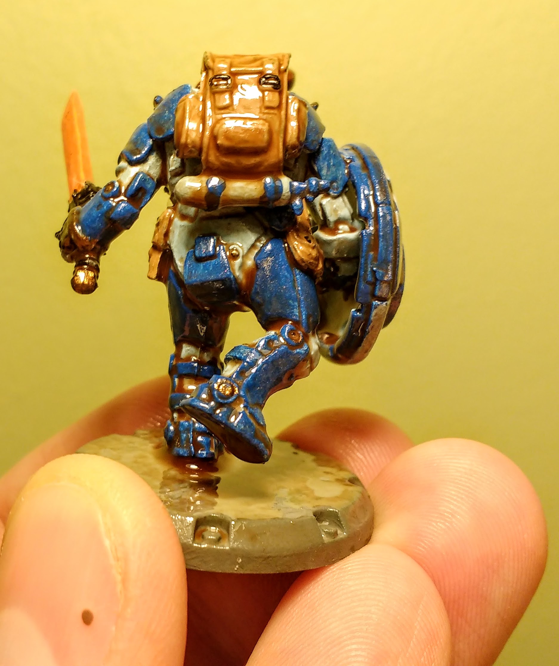 Corps Officer Heavy Rangers Squad Mechanic with Alien Head, Take Two ...