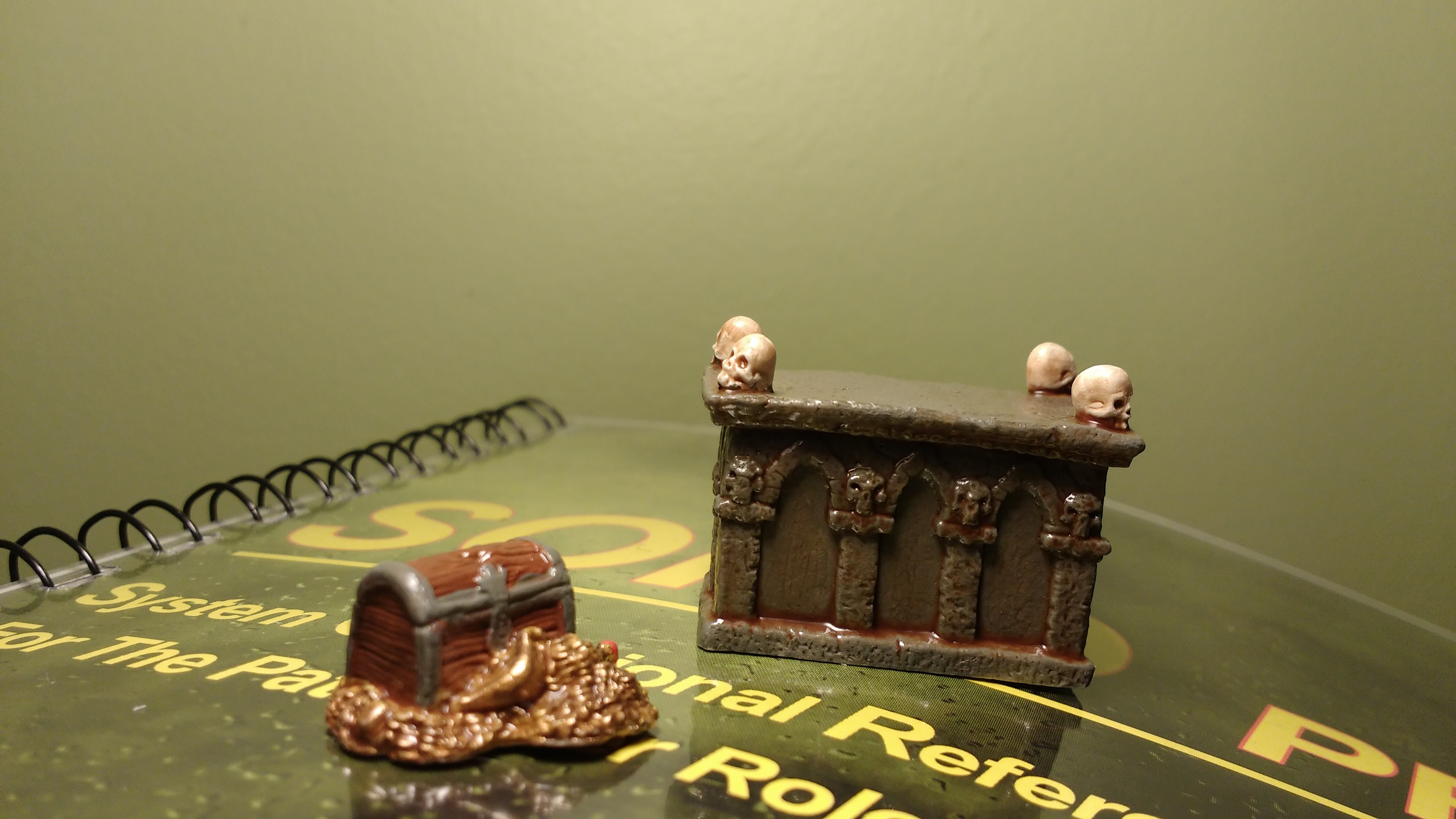 Treasure Pile and Altar of Evil – Kaihaku's Tabletop Blog